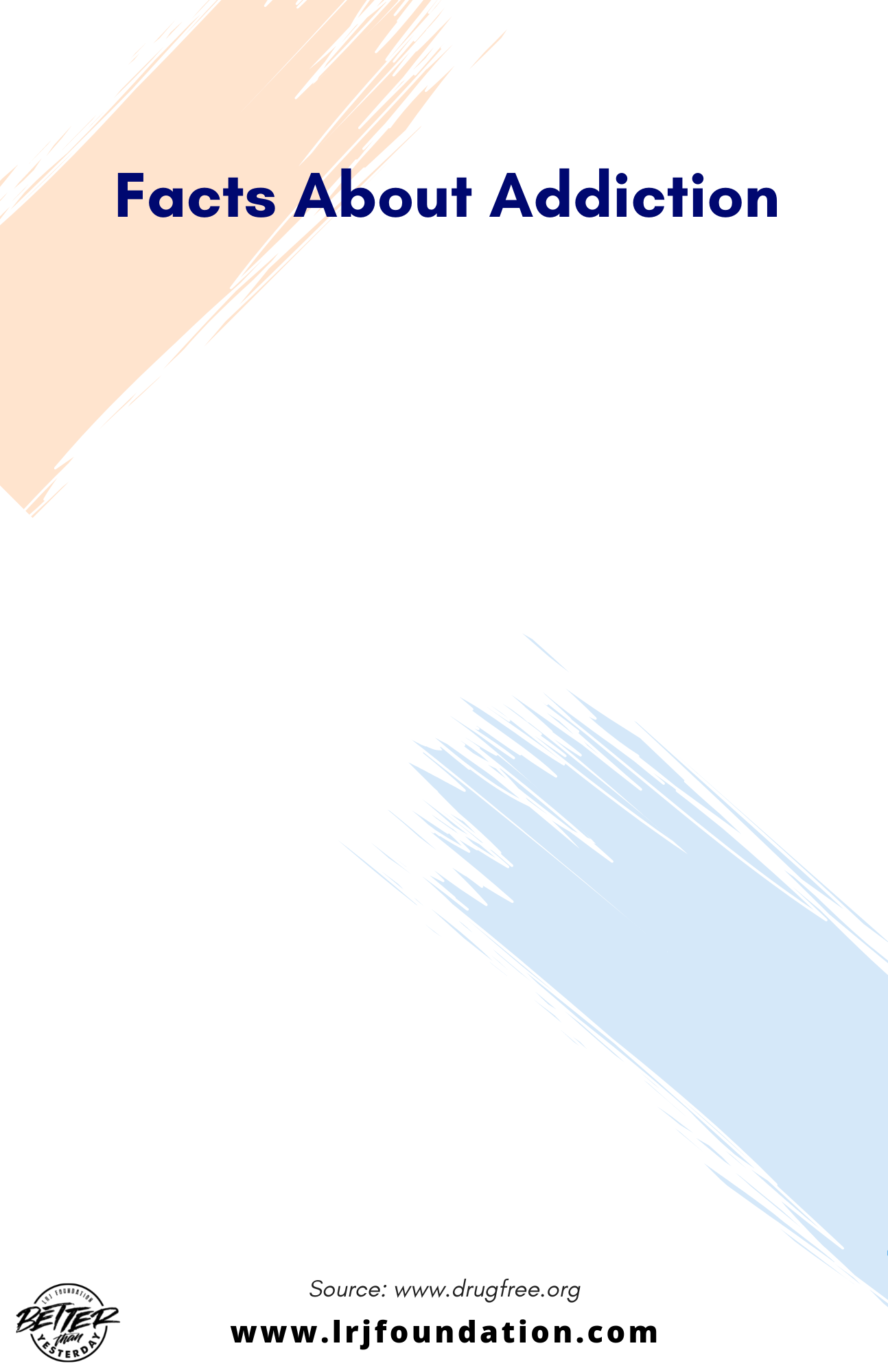 Facts About Substance Abuse. - LRJ Foundation